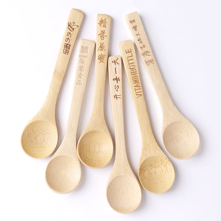 China RB-B-00229 bamboo spoon factory and manufacturers | Rainbow
